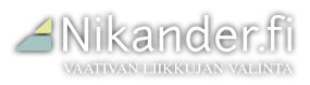 Vaativan liikkujan verkkokauppa - Nikander.fi